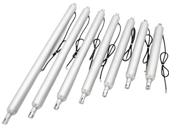 Tubular Linear Actuators DC Motor 12V/24V Aluminium Alloy Rod IP65 High ...