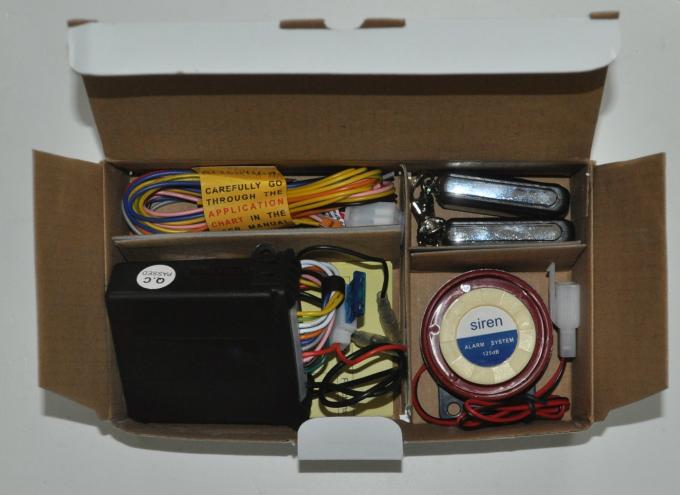 10m 12V Motorcycle Alarm Tracker , Voice Speaking Motorbike Alarm System